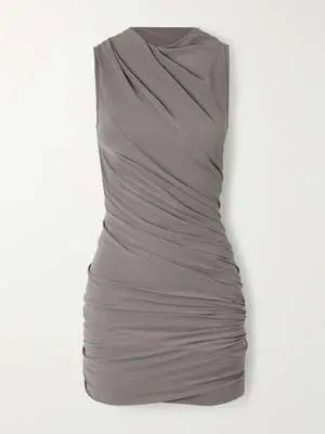 Rick Owens Luna Draped Mini Dress