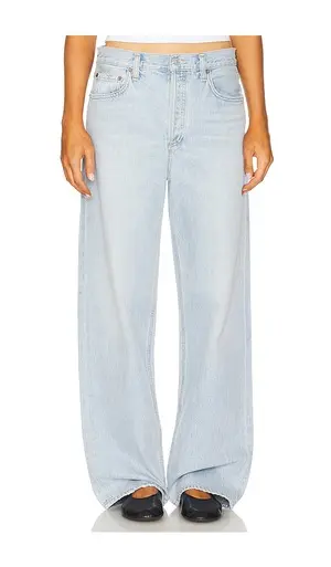 AGOLDE Low Slung Baggy Jeans - Blue