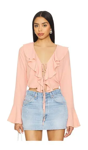 More To Come Trimmed Blouses