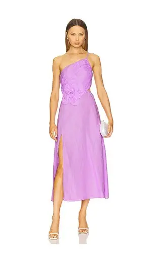 Yumi Kim Romy Midi Dress - Lavender