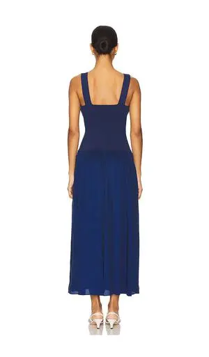 LA LIGNE Knit Tank Skirt Dress - Navy