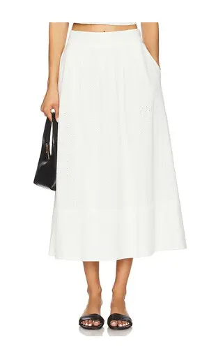 Paige Ojai Eyelet Skirt