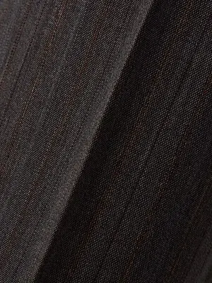 Bottega Veneta Striped Wool-blend Straight-leg Pants