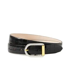 Dehanche Croc Effect Belts For Women