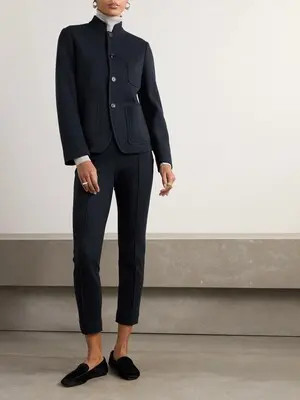 Loro Piana Mini Spagna Cashmere-blend Jacket - Blue