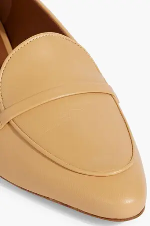 MALONE SOULIERS Bruni 10 Leather Loafers - Neutral