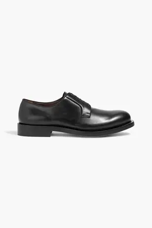 FERRAGAMO Leather Derby Shoes