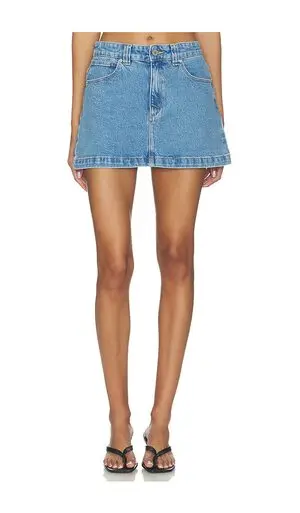 Abrand Denim Zip Up Skirts