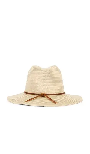 Brixton Wesley Straw Packable Fedora