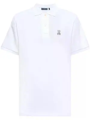 Psycho Bunny Appliqué Polo Shirt - White