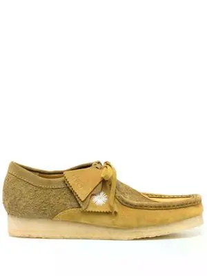Clarks Wallabee - Olive Combi