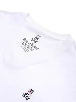 Psycho Bunny V-neck T-shirt - White