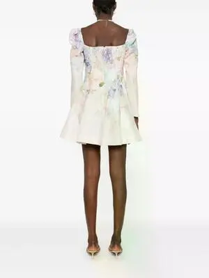 knee length dresses for ladies LETS GO TO THE BEACH RUFFLE MINI DRESS – AKIRA