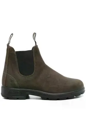 Blundstone Suede Chelsea Boots - Green