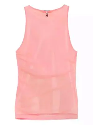 Patrizia Pepe Mesh Tank Top