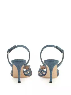 SERGIO ROSSI 75mm Godiva Precious Sandals