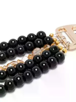 ATU BODY COUTURE Bead-detailed Necklace