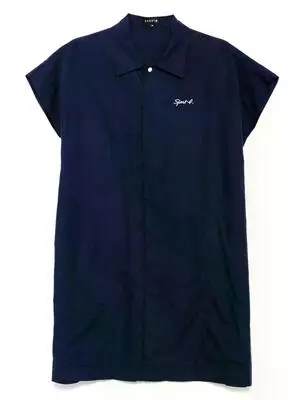 AGNES B. Short-sleeved Shirt Dress