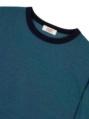 STUDIO TOMBOY Striped T-shirt - Blue