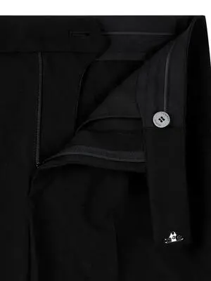 STUDIO TOMBOY Pressed-crease Trousers - Black