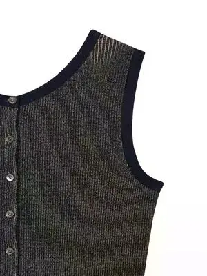 STUDIO TOMBOY Ribbed Sleeveless Top