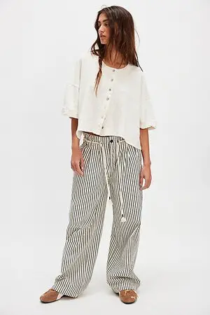 Free People We The Free Flashback Cardi Tee - Tofu