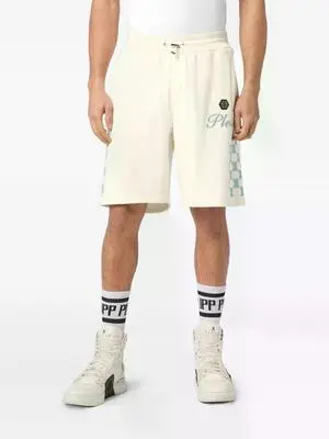 Philipp Plein Checkmate Shorts