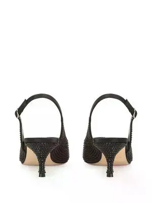 SERGIO ROSSI 50mm Godiva Slingback Pumps