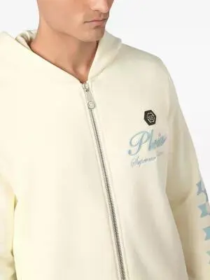 Philipp Plein Checkmate Zip-up Hoodie