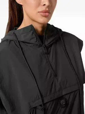 PLEIN SPORT Hooded Half-zip Vest