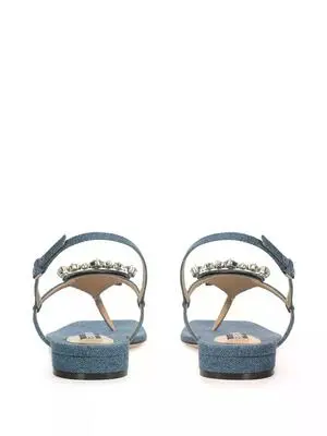 SERGIO ROSSI Sr Godiva Sandals - Blue