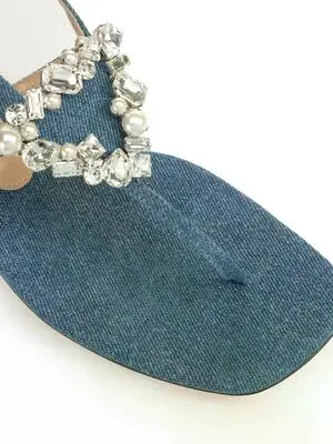 SERGIO ROSSI Sr Godiva Sandals - Blue