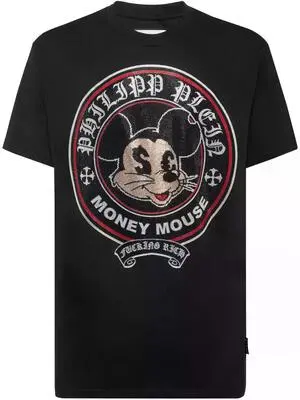 Philipp Plein Money Mouse T-shirt - Black
