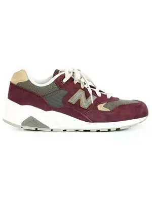 Women's Brown Suede Panel Sneakers