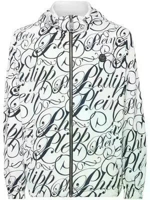 Philipp Plein Logo-print Jacket - White