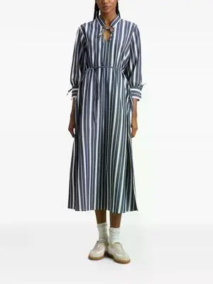 Woolrich Striped Midi Dress