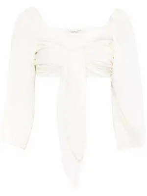 Philosophy Di Lorenzo Serafini Draped Top - Neutrals