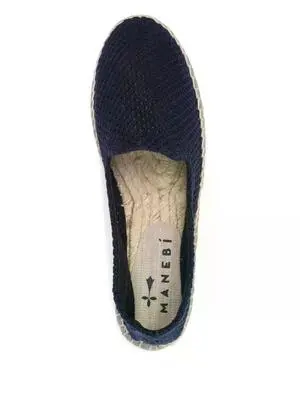 Manebí Crochet Espadrilles - Blue