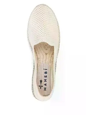 Manebí Crochet Espadrilles - Neutrals