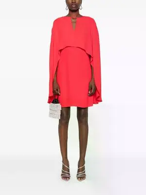 Karl Lagerfeld Cape-design Mini Dress