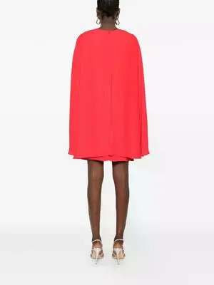 Karl Lagerfeld Cape-design Mini Dress