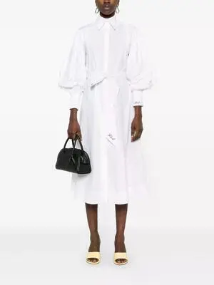 Karl Lagerfeld Poplin Midi Shirt Dress