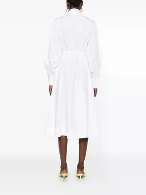 Karl Lagerfeld Poplin Midi Shirt Dress