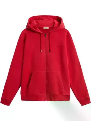 Woolrich Fleece Zip-up Hoodie - Red
