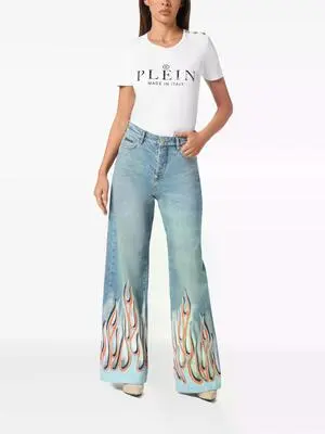 Philipp Plein Flame Skater Jeans