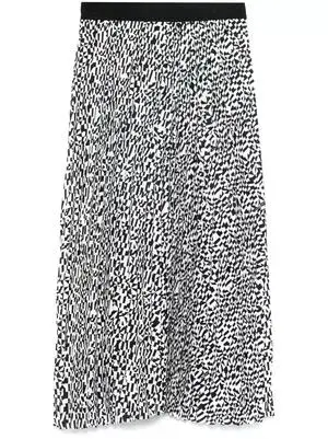 Karl Lagerfeld Printed Midi Skirt