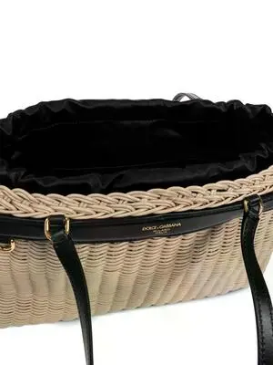 Dolce & Gabbana Woven Tote Bag