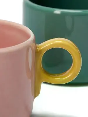 THE CONRAN SHOP Pop Mugs Mixed Colours Set 4 Pcs