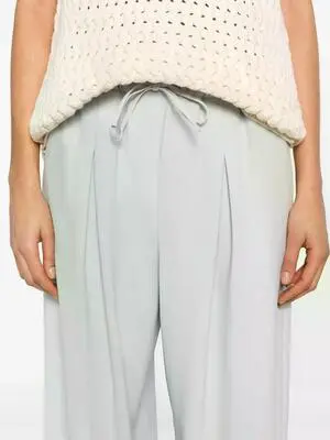 Theory Pleated Crepe Trousers