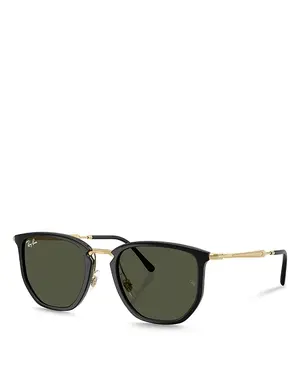 Ray-ban Round Sunglasses, 50mm - Black